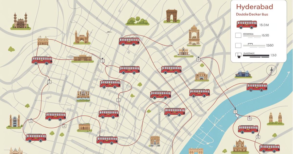 Hyderabad Double Decker Bus Timings, Price & Route Map